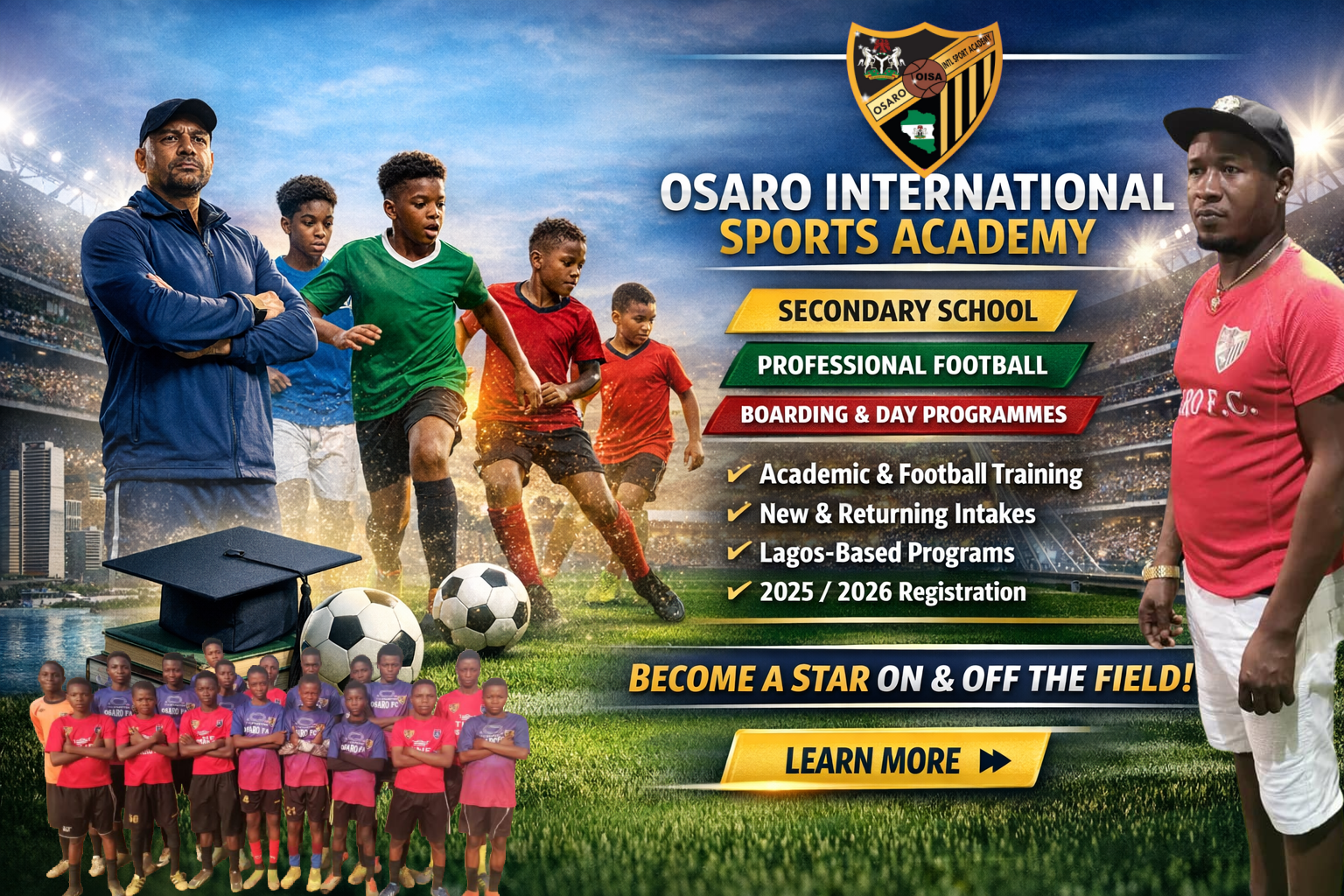 SECONDARY SCHOOL CADRE - BOARDING NEW INTAKE 2026/2027 - Best Football ...
